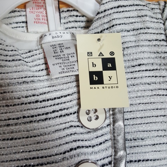 Max Studio | Matching Sets | Nwt Girls 8mo 3 Piece Jacket Pants Set ...